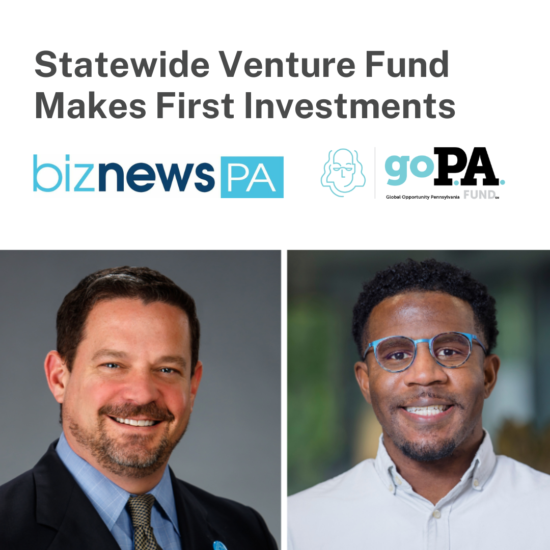 Statewide Venture Fund Makes First Investments - Ben Franklin Technology Partners